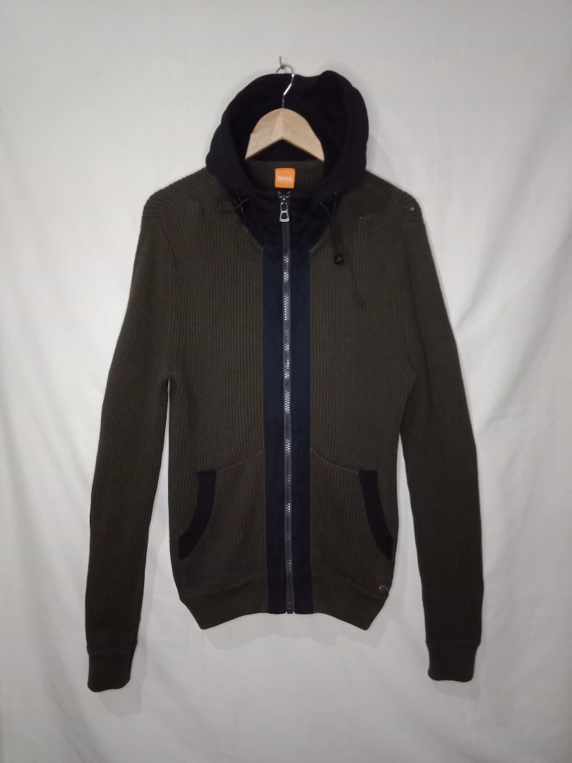 Hugo boss jacket with hood, Men's Fashion, Coats, Jackets and Outerwear ...