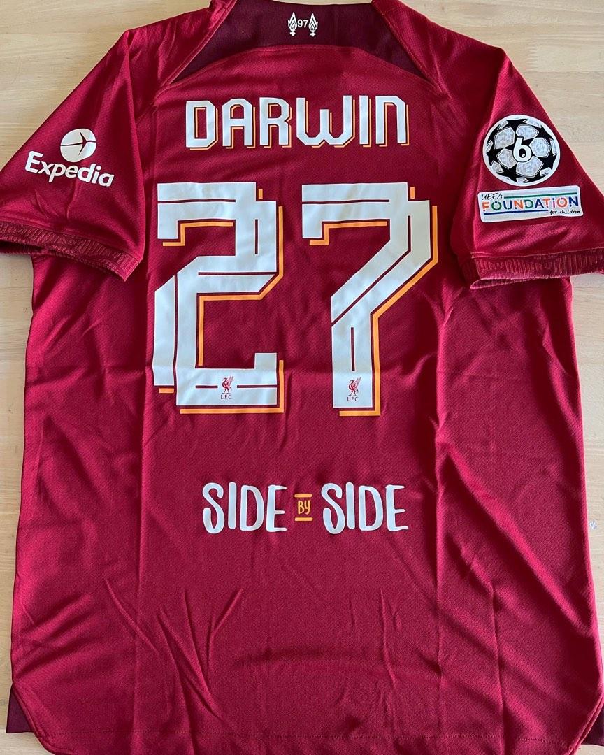 In Stock: Liverpool Darwin Nunez Jersey 22/23, Men's Fashion ...