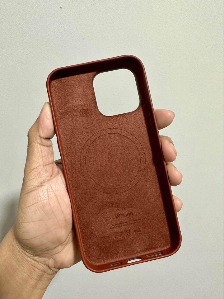 iPhone 14 Pro Max Leather Case with MagSafe - Umber, Mobile Phones & Gadgets, Mobile & Gadget ...