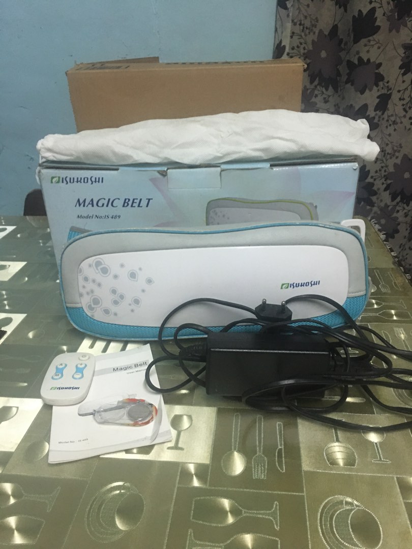 ISUKOSHI Magic Belt / Slimming, Health & Nutrition, Massage Devices on ...