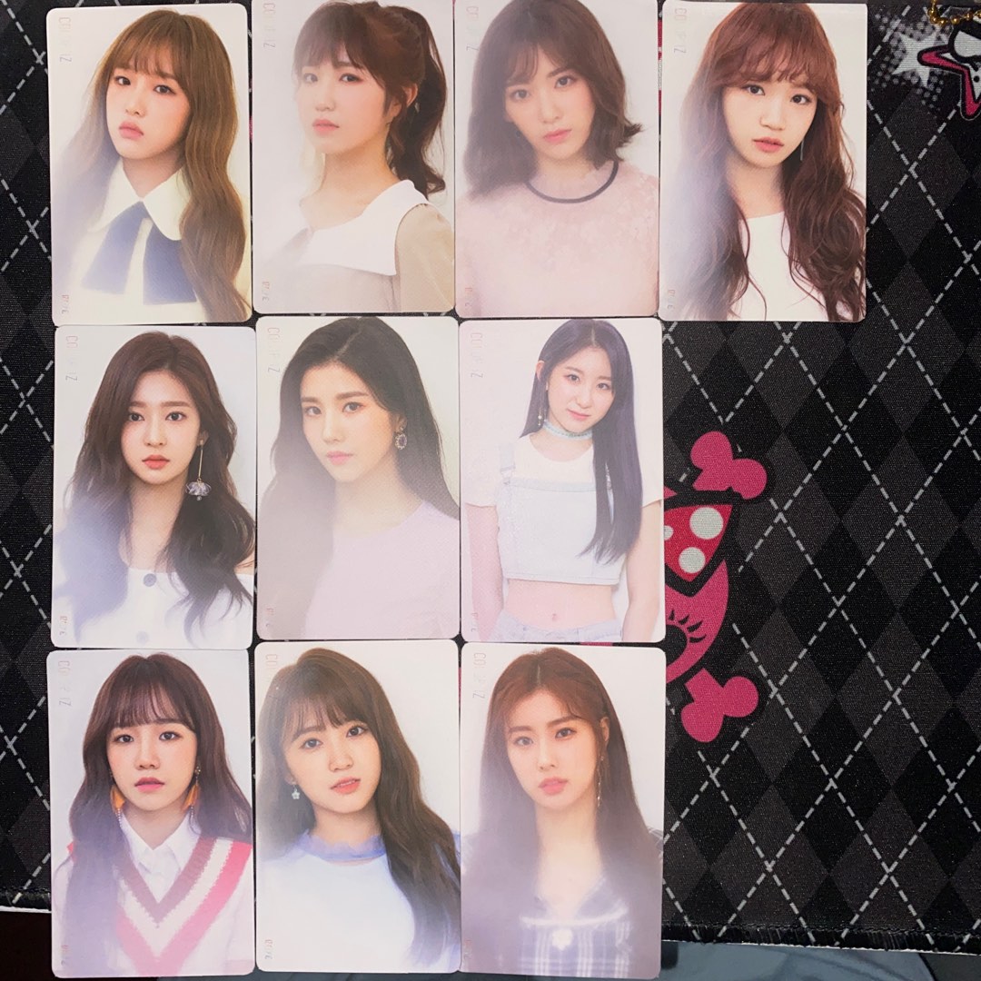 岀IZONE COLOR*IZ 1ST MINI ALBUM小卡 已絕版, 興趣及遊戲, 收藏品及紀念品, 韓流 - Carousell
