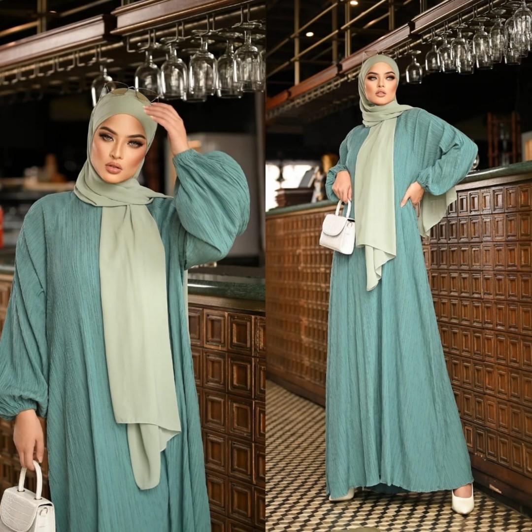 Javris abaya, Women's Fashion, Muslimah Fashion, Dresses on Carousell