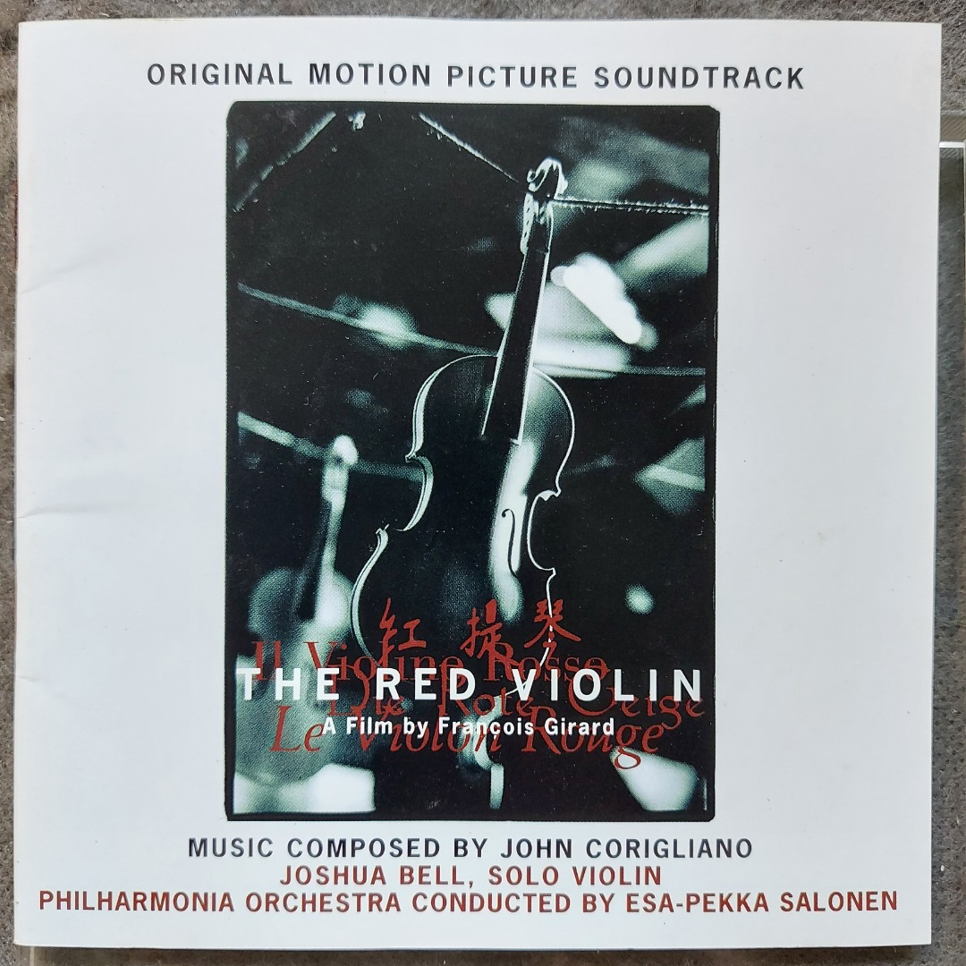 joshua BELL 小提琴．紅提琴 tHe RED ViOLiN 電影原聲 CD (98年 made in AUSTRiA), 興趣及遊戲 ...