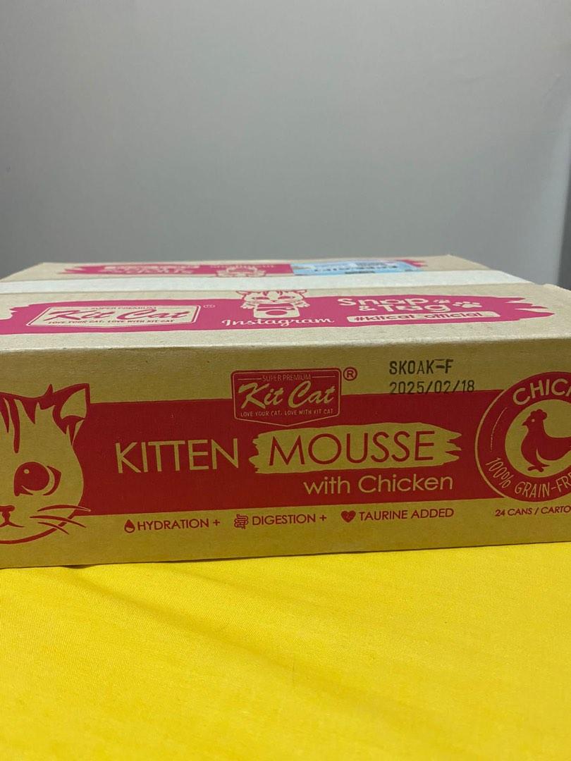 Kit cat mousse mixture flavour, Pet Supplies, Pet Food on Carousell