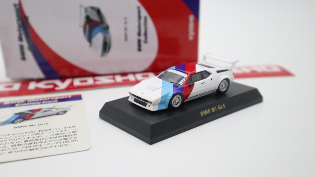 Kyosho 1/64 BMW M1 Gr.5 1979 Le Mans 24, 興趣及遊戲, 玩具 & 遊戲類 - Carousell