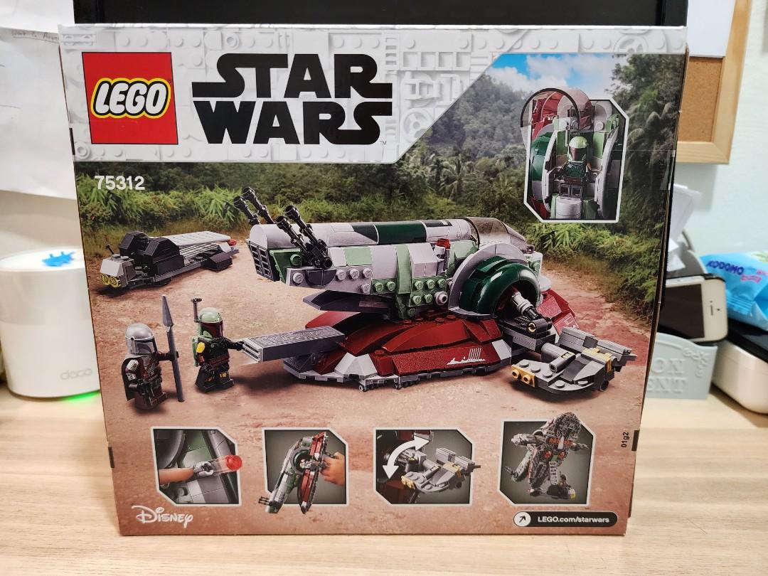 Lego 75312 Star Wars Boba Fett's Starship, Hobbies & Toys, Toys & Games ...