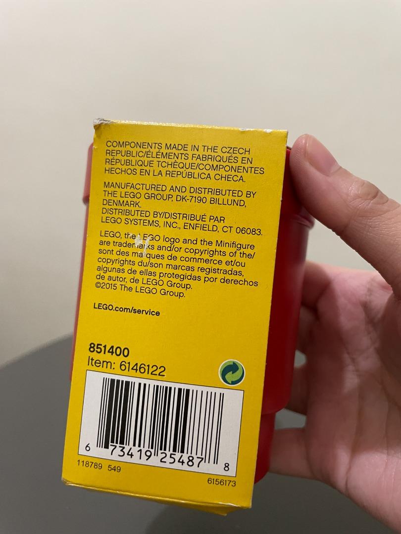 LEGO Upscaled Mug or Cup 851400 (Red & Purple) 2 pieces, Furniture ...