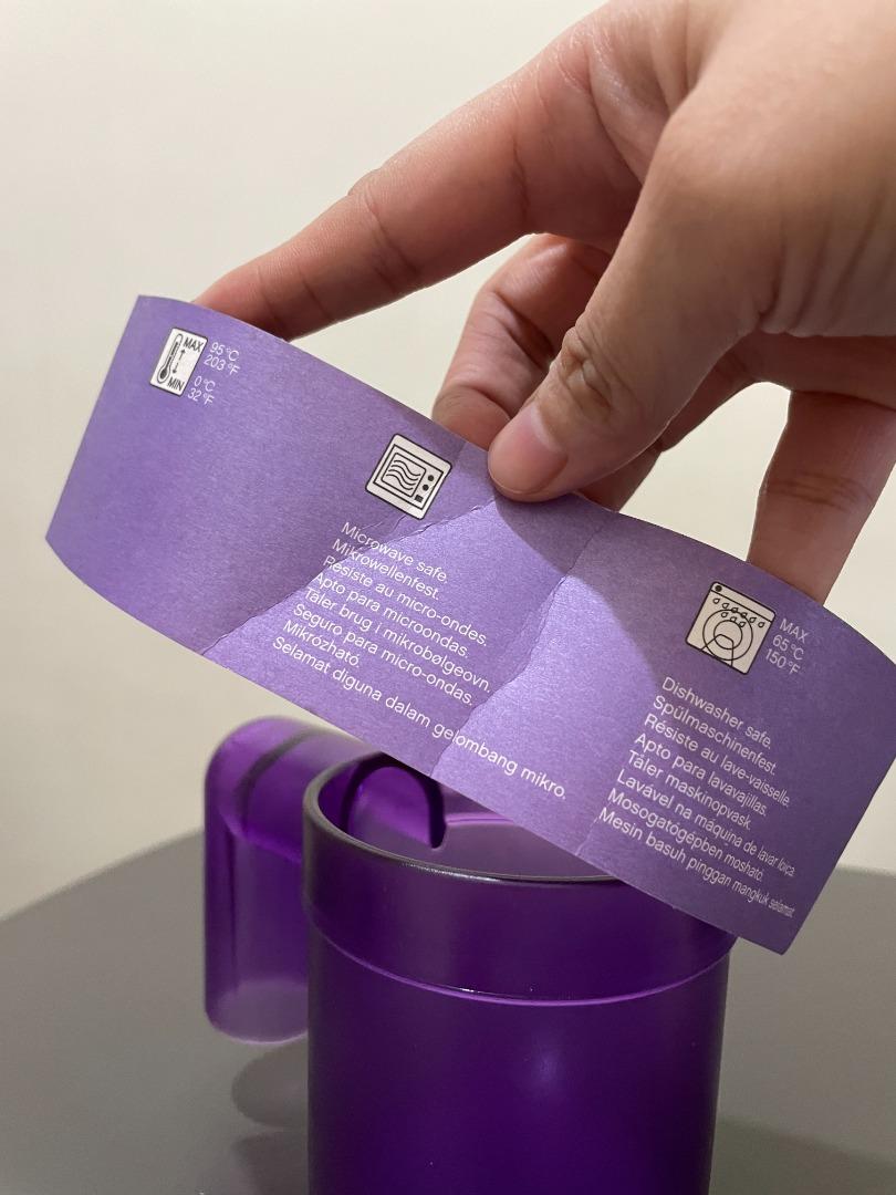 LEGO Upscaled Mug or Cup 851400 (Red & Purple) 2 pieces, Furniture ...