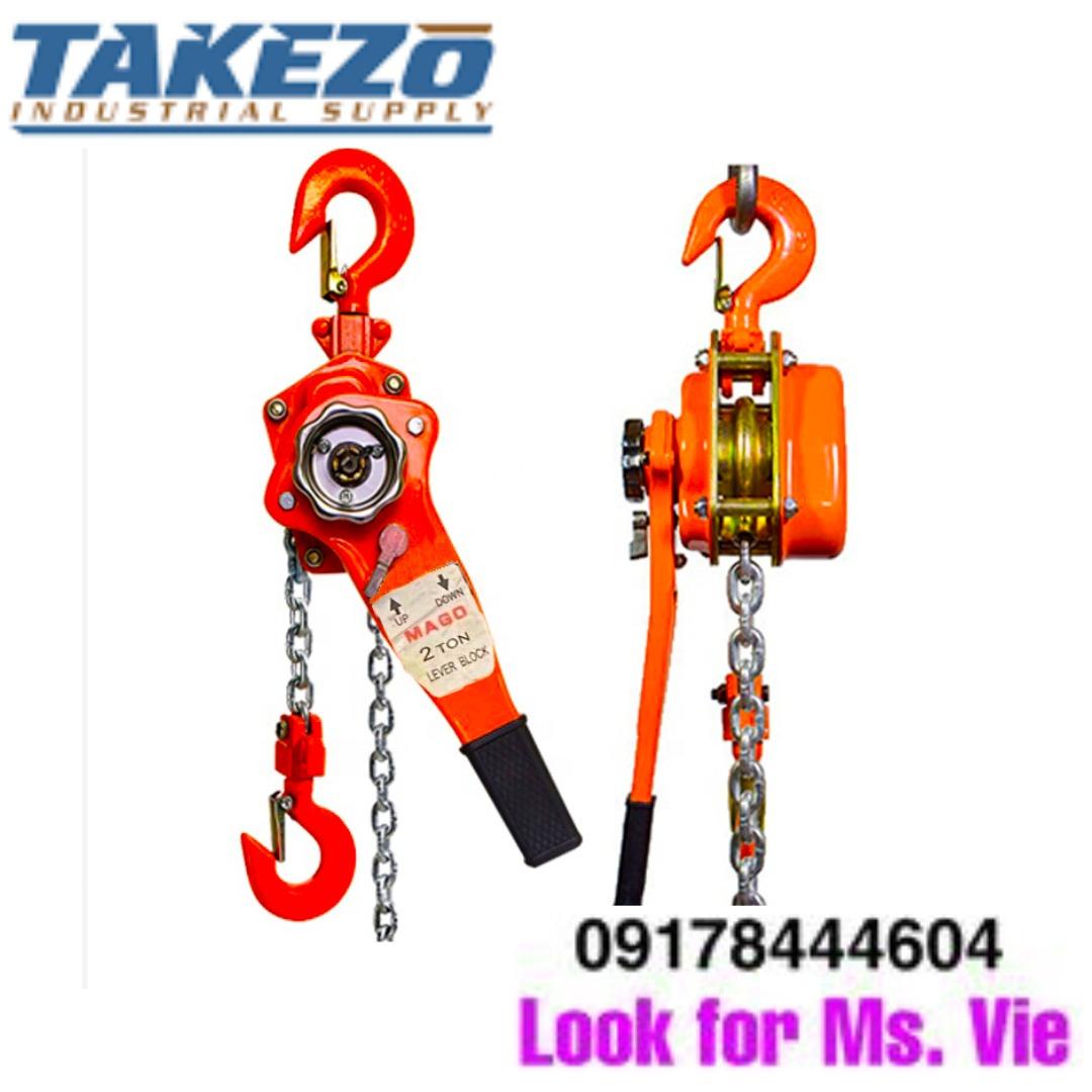 LEVER CHAIN BLOCK, Commercial & Industrial, Industrial Equipment on ...