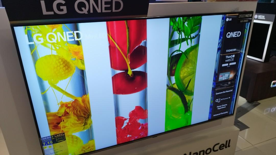 LG QNED mini Led TV 55" 55QNED81SQA BRAND NEW AND SEALED UNIT, TV ...