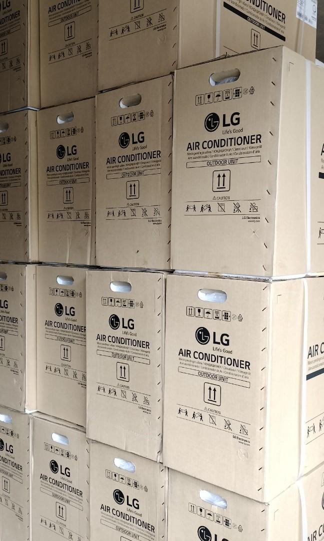 LG SPLIT TYPE AIRCON BRAND NEW SEALED WITH FREE INSTALLATION, TV & Home ...