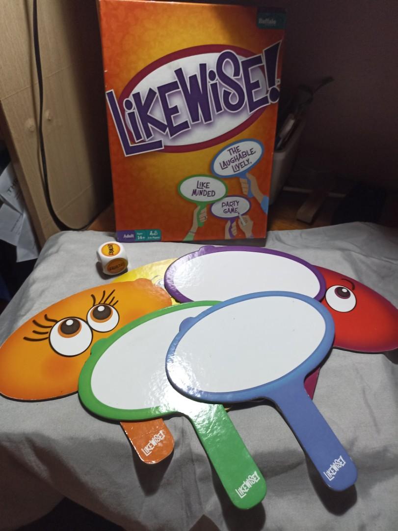 Likewise! Party Game, Hobbies & Toys, Toys & Games on Carousell