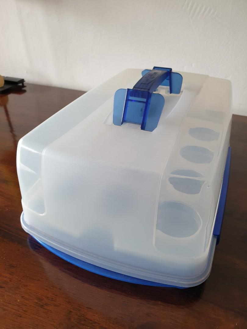 Lock & Lock Cake Box with Cupcake Tray, Furniture & Home Living ...