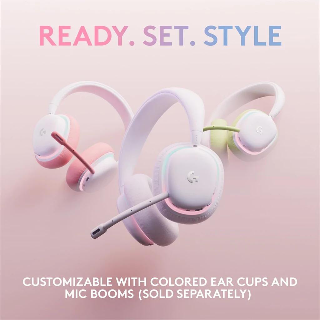 Logitech G735 Wireless Gaming Headset, Customisable LIGHTSYNC RGB ...