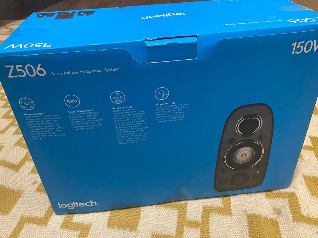 Logitech z506 surround sound speaker system brand new in box, Audio ...