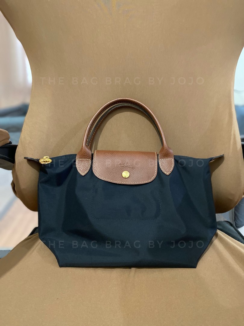 Longchamp Small top handle, Luxury, Bags & Wallets on Carousell