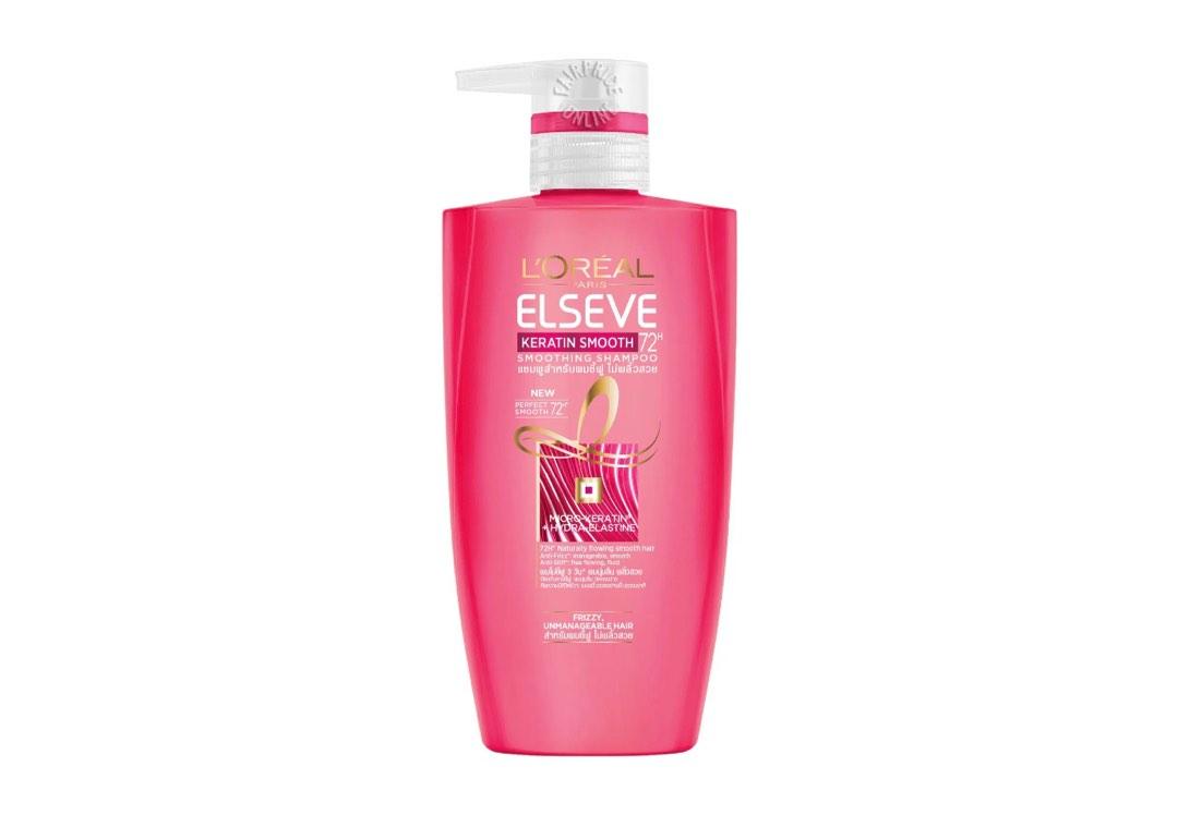 L’Oreal Paris Elseve Shampoo - Keratin Smooth, Beauty & Personal Care ...