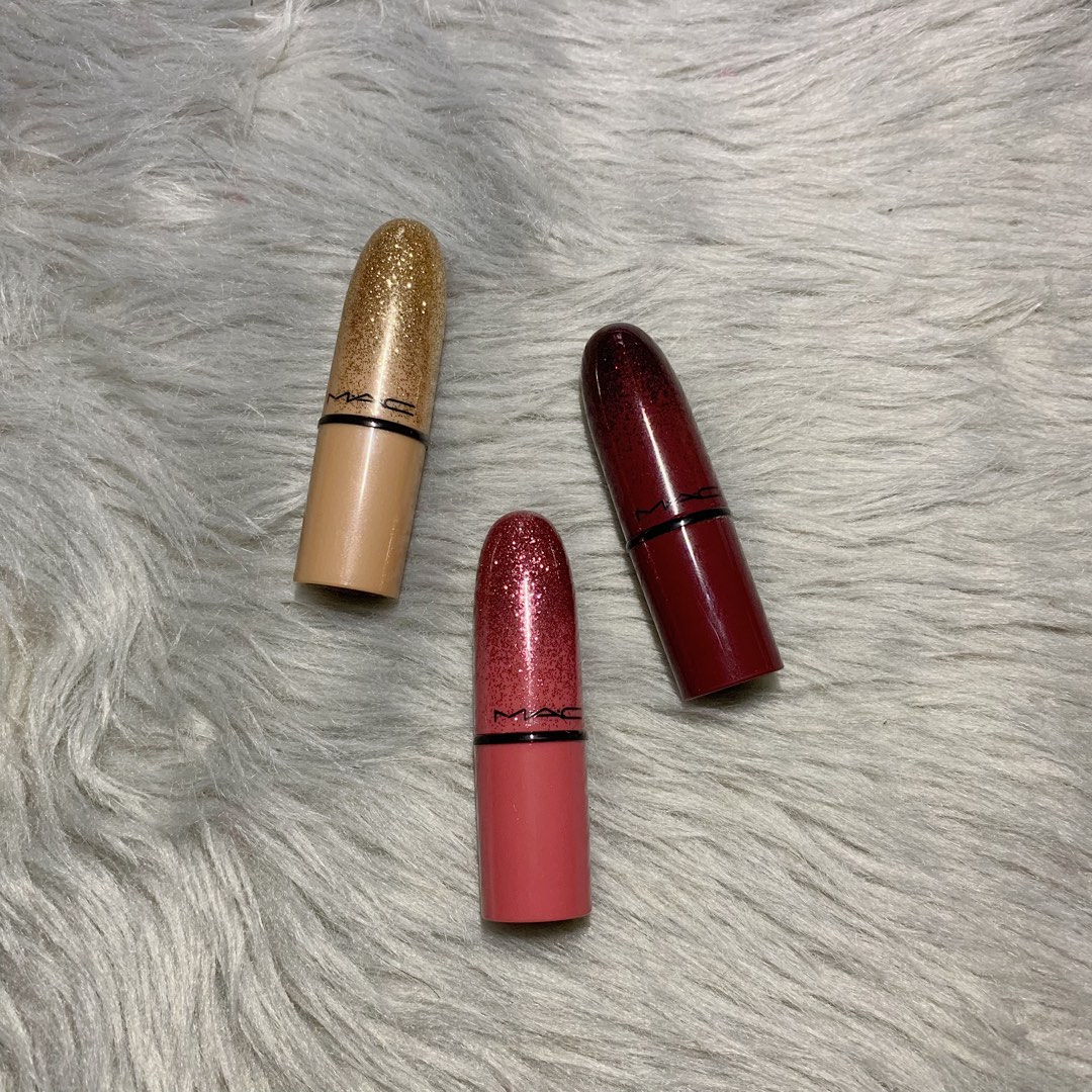 Mac Mini Trio Lipstick, Beauty & Personal Care, Face, Makeup on Carousell