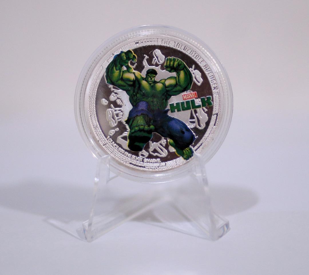 Marvel Collection Coin - Hulk, Hobbies & Toys, Toys & Games on Carousell