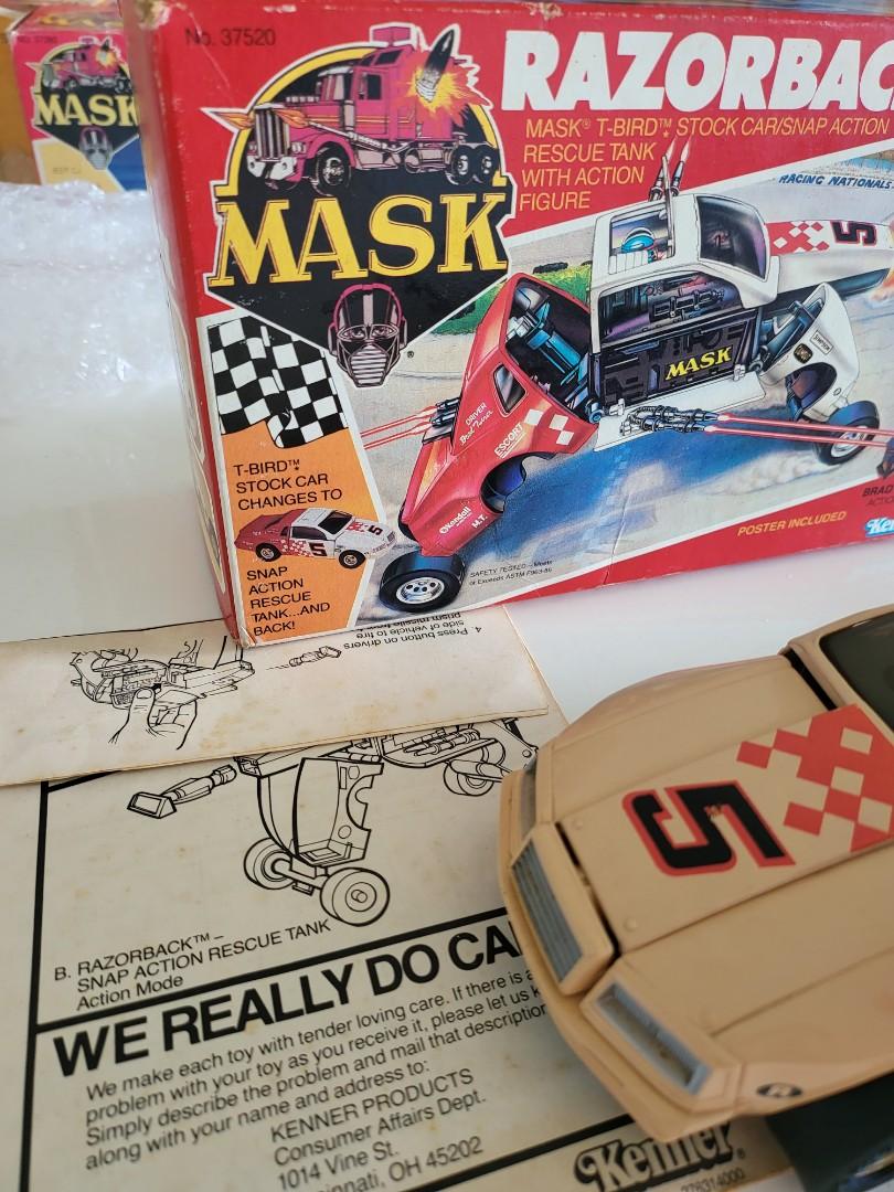 M.A.S.K Razorback Brad Turner Kenner MASK, Hobbies & Toys, Toys & Games ...