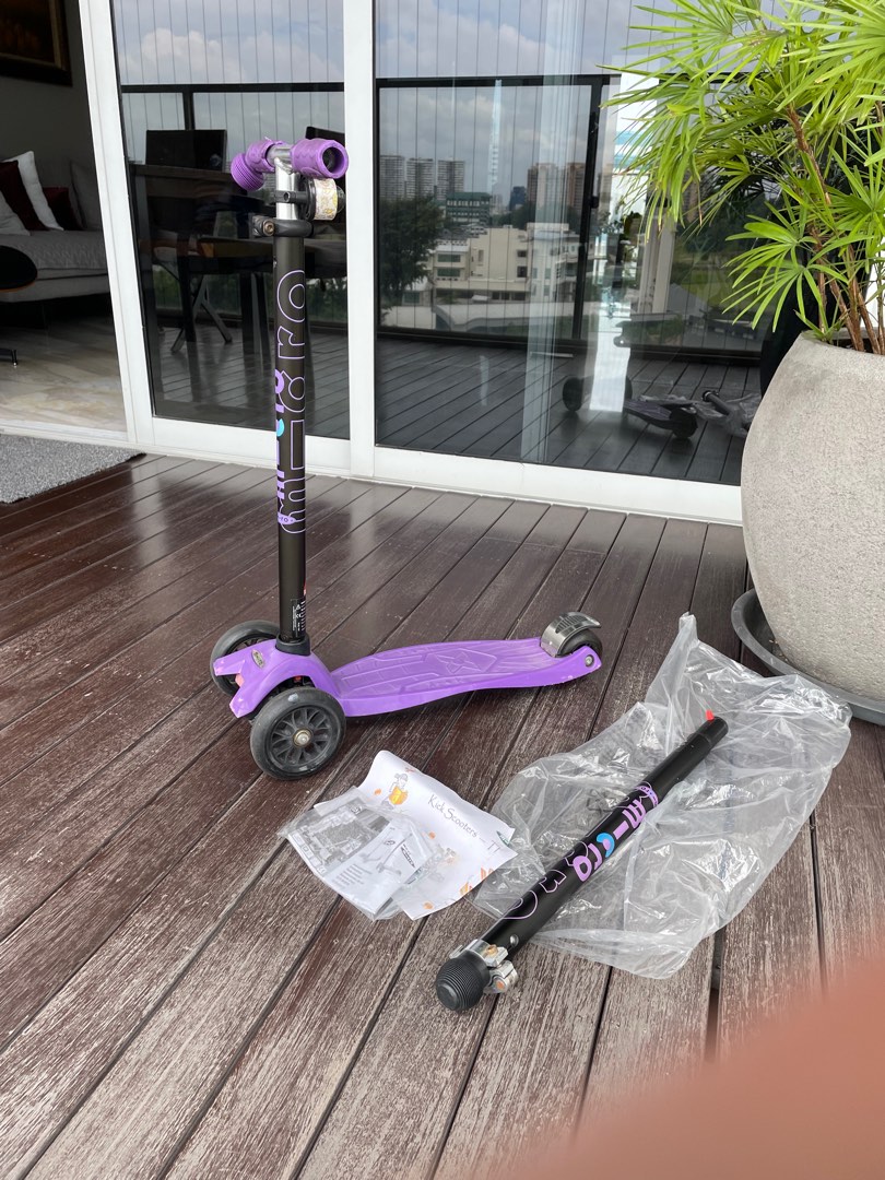 Maxi Micro Kick Scooter Purple, Sports Equipment, Sports & Games ...