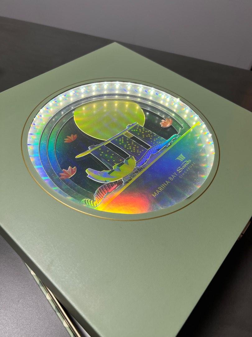 MBS mooncakes box with LED lights, Furniture & Home Living, Kitchenware ...