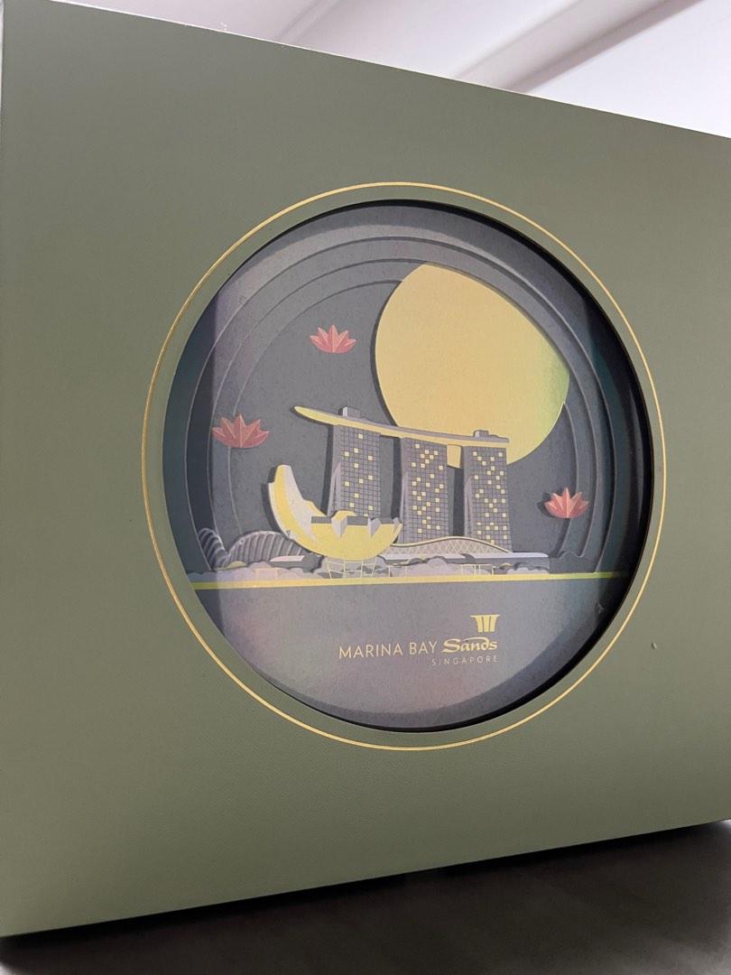 MBS mooncakes box with LED lights, Furniture & Home Living, Kitchenware ...