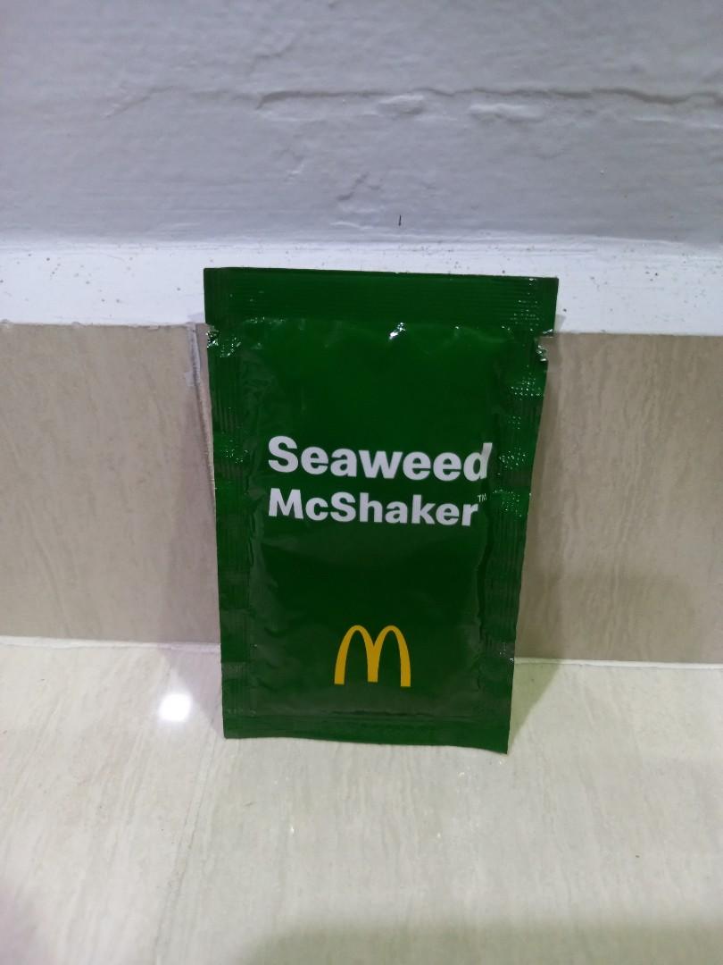 McDonald's Seaweed McShaker, Food & Drinks, Spice & Seasoning on Carousell