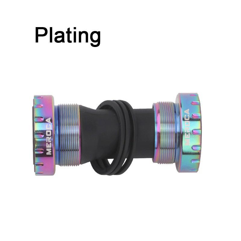 meroca Bicycle bearing threaded bottom bracket 68/73mm mtb road bike ...