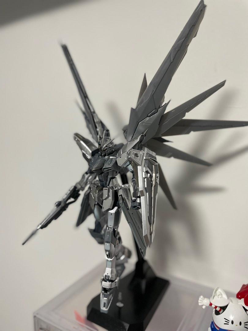 Mg Freedom Gundam Silver Coating Gundam Base Limited, Hobbies & Toys ...
