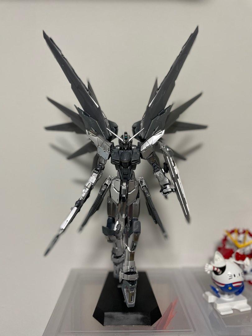 Mg Freedom Gundam Silver Coating Gundam Base Limited, Hobbies & Toys ...