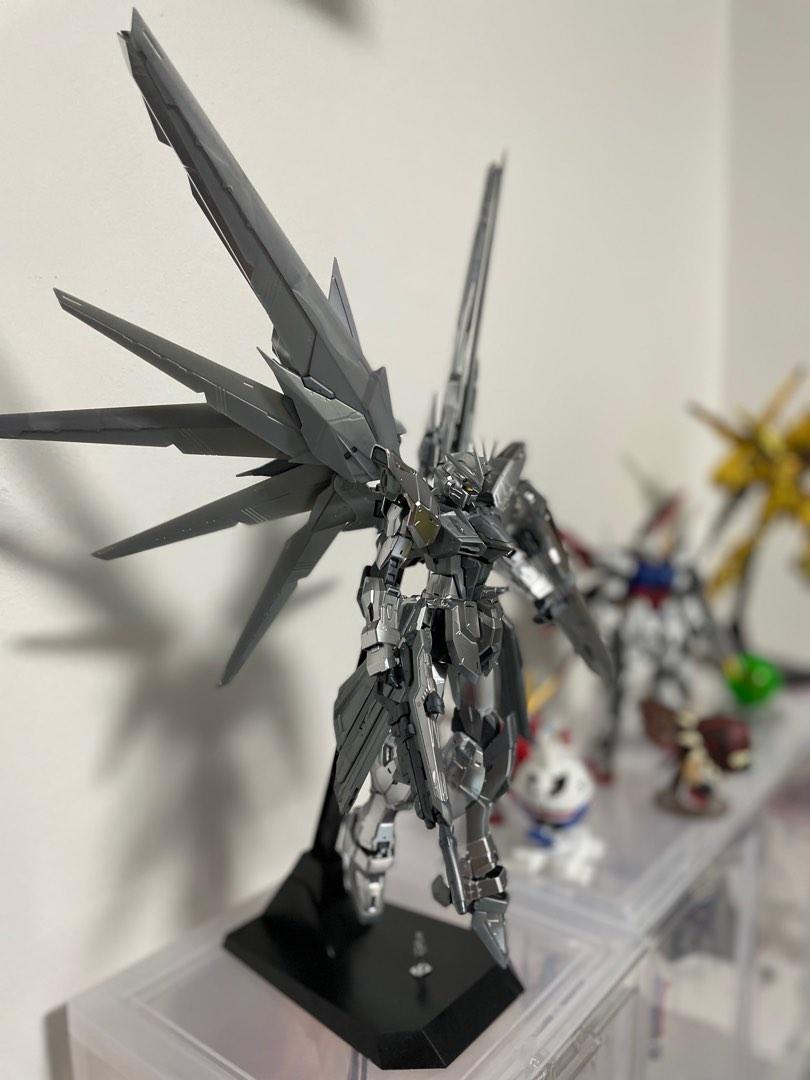 Mg Freedom Gundam Silver Coating Gundam Base Limited, Hobbies & Toys ...