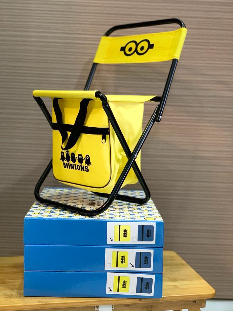 Minions foldable chair or stool for kids. (Brand New) - Self Collection ...