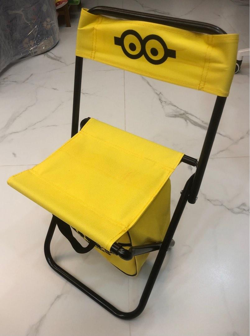 Minions foldable chair or stool for kids. (Brand New) - Self Collection ...