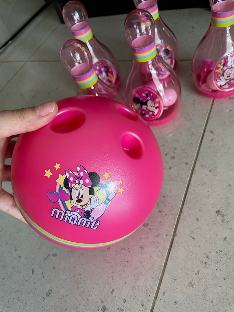 Minnie bowling, Babies & Kids, Infant Playtime on Carousell