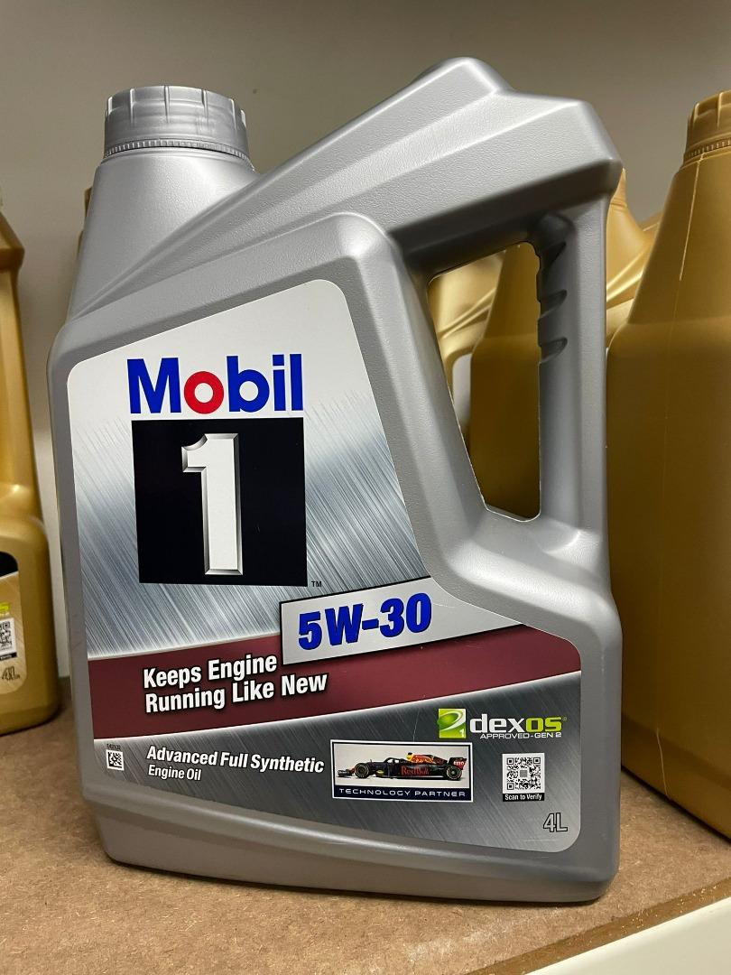 Mobil 5W30 Engine Oil (4L), Car Accessories, Car Workshops & Services ...