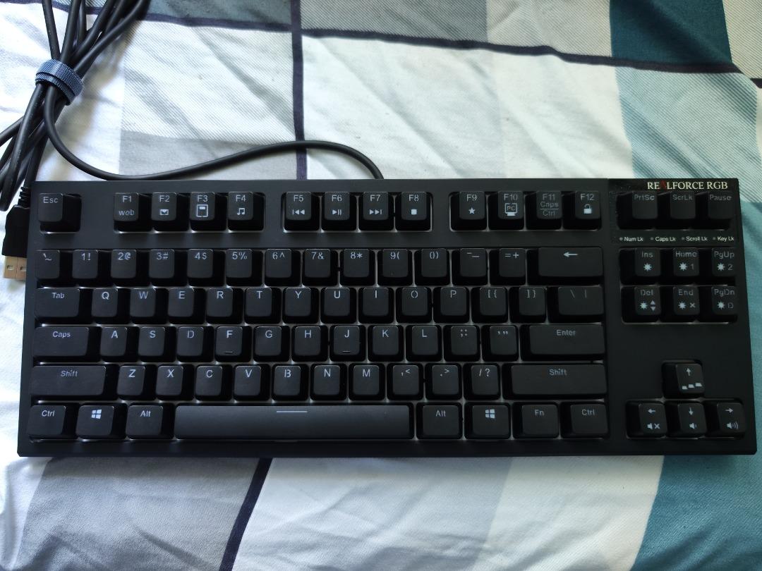 MODDED Topre Realforce R2 TKL RGB, Computers & Tech, Parts ...