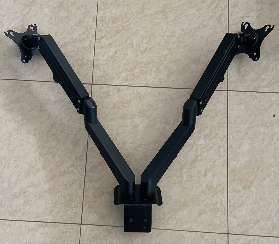 Monitor Arm - Dual Two Arm Monitor Stand, Computers & Tech, Parts ...