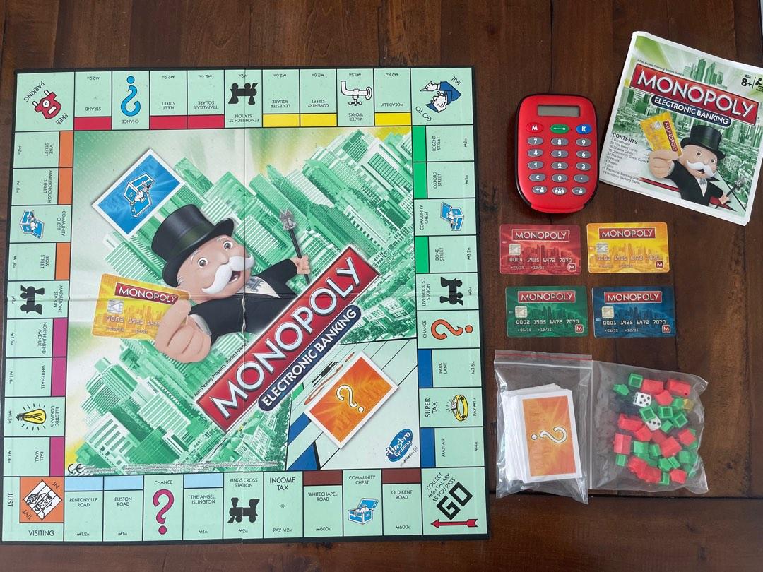 MONOPOLY ELECTRONIC BANKING, Hobbies & Toys, Toys & Games on Carousell