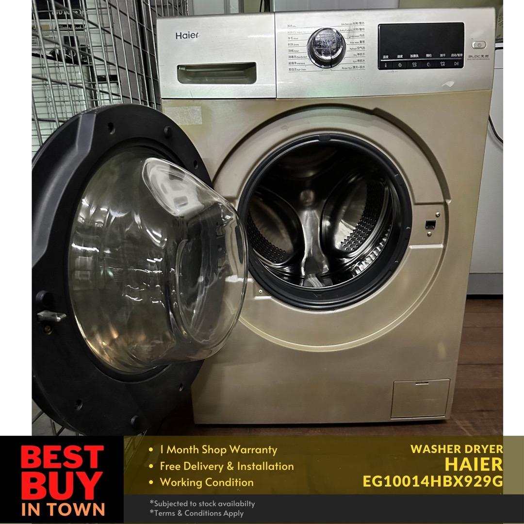 MUST BUY! HAIER 10/7KG 2in1 Washing Machine with Dryer EG10014HBX929G ...