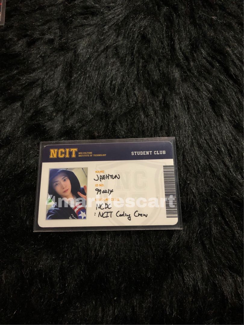 NCT 127 JAEHYUN NCIT PHOTOPACK ID CARD, Hobbies & Toys, Memorabilia ...