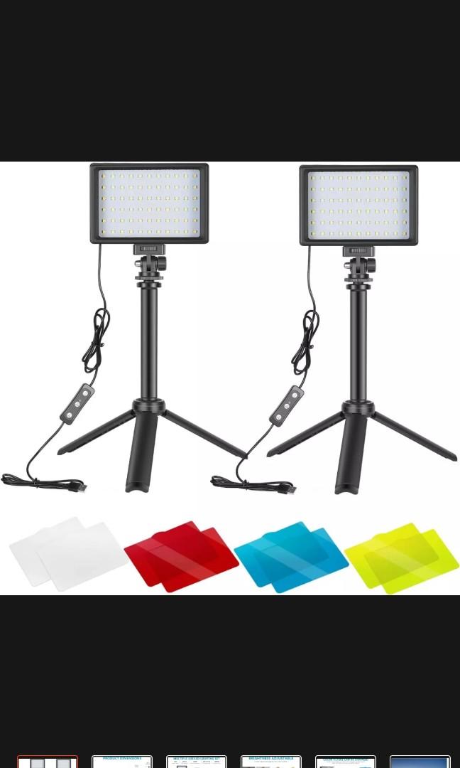 Neewer ZC 10S LED light for live show with Tripod stand lighting set ...