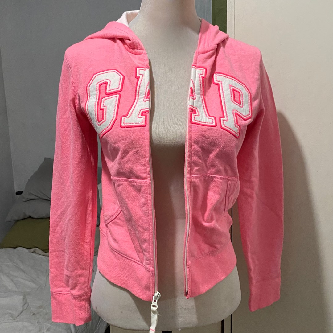 Neon pink / hot pink gap jacket, Women's Fashion, Coats, Jackets and ...