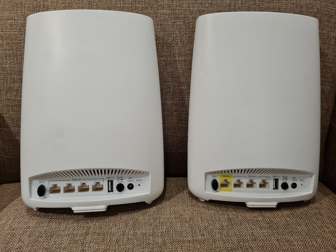 Netgear Orbi Mesh Router RBR50 and RBS50, Computers & Tech, Parts ...