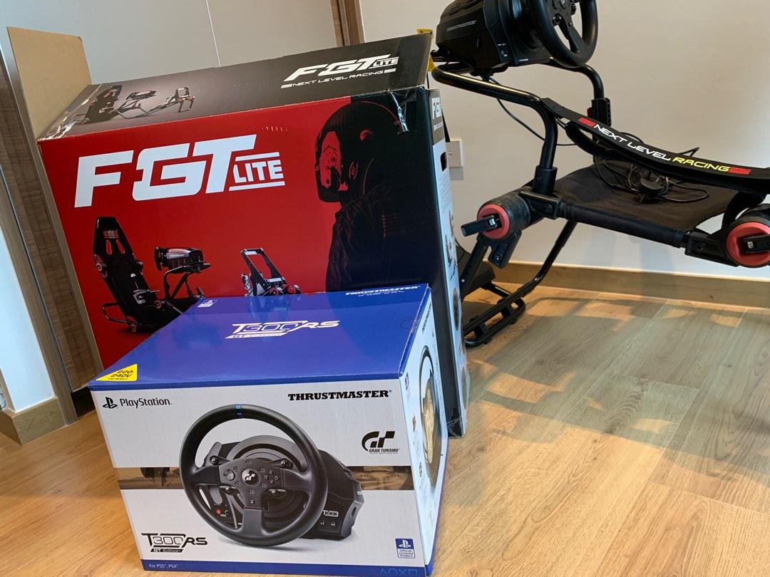 Next level racing FGT Lite + Thrustmaster T300RS, Video Gaming, Video ...
