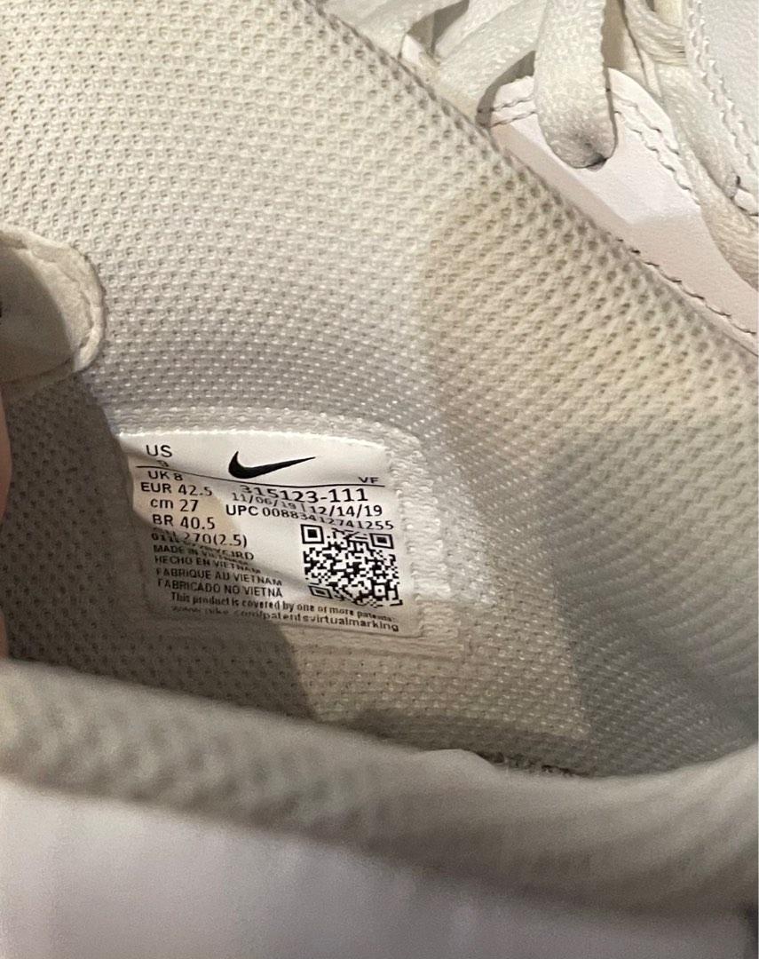 Nike Airforce 1 authentic nike af1 triple white mid air force 1 triple ...