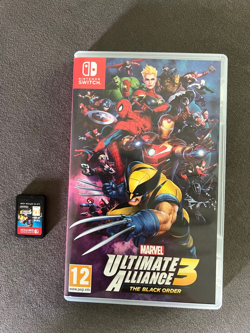 Nintendo switch game - Marvel Ultimate 3, Video Gaming, Video Games, Nintendo on Carousell