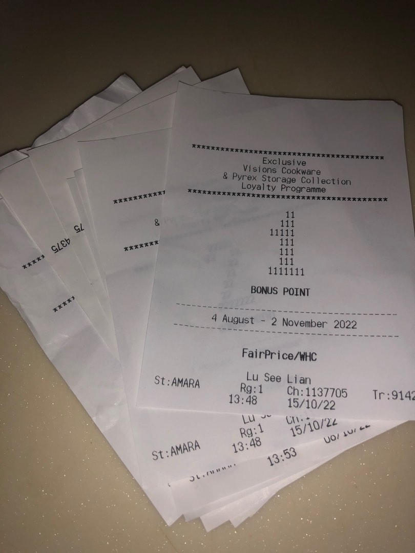 NTUC BONUS POINTS, Tickets & Vouchers, Vouchers on Carousell