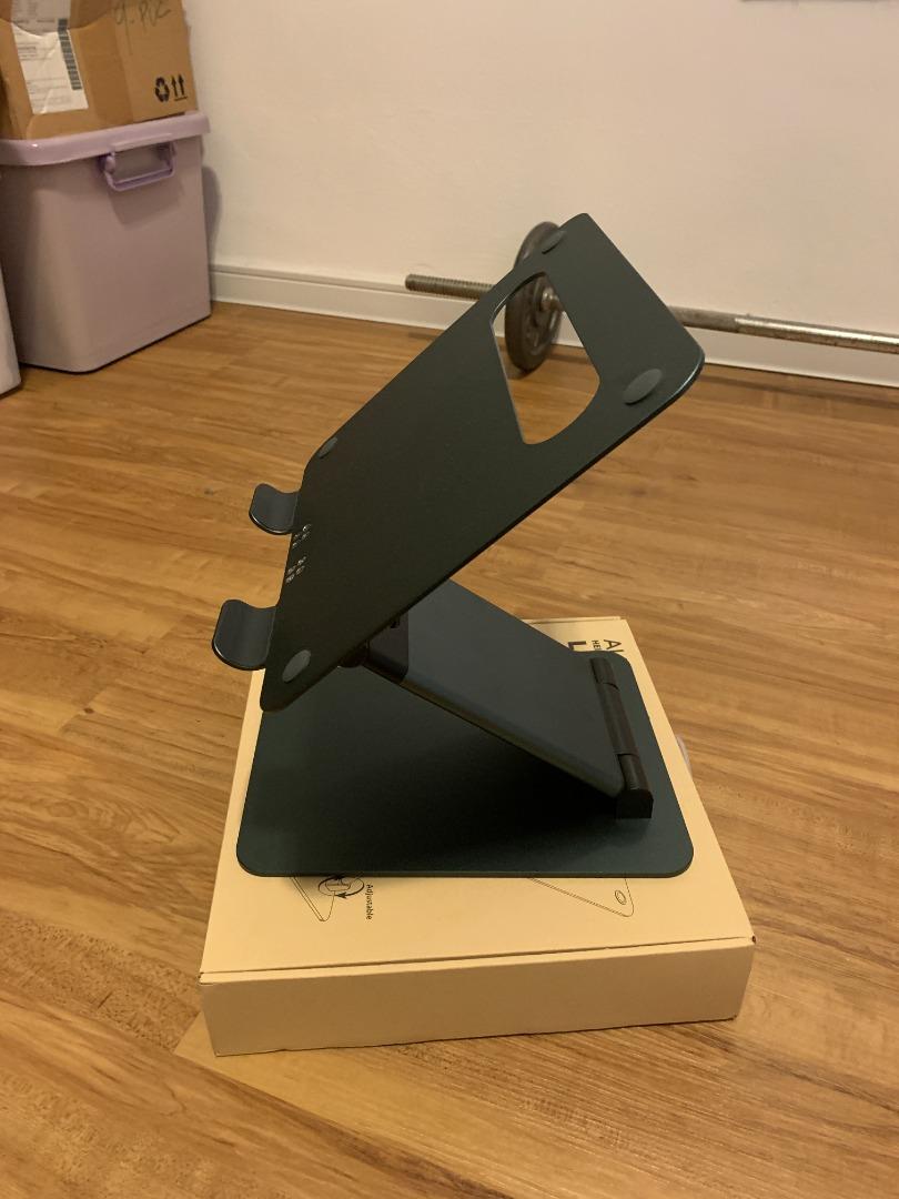 Nulaxy Laptop Stand, Ergonomic Sit to Stand Laptop Holder, Adjustable ...