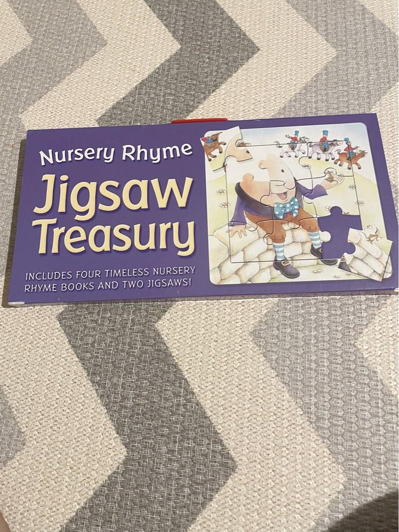 Nursery rhyme jigsaw treasury, Hobbies & Toys, Toys & Games on Carousell